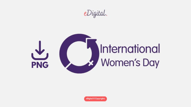 THE NEW INTERNATIONAL WOMEN’S DAY LOGO PURPLE PNG IN 2026 - eDigital Agency