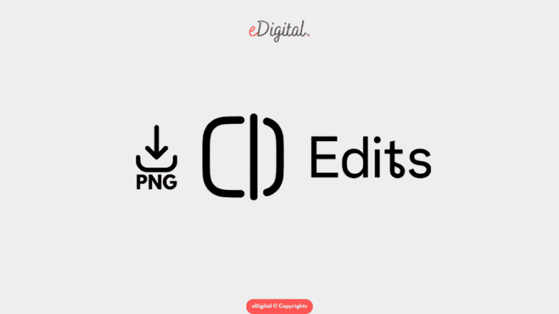 THE NEW EDITS APP LOGO BLACK PNG IN 2026 - eDigital Agency