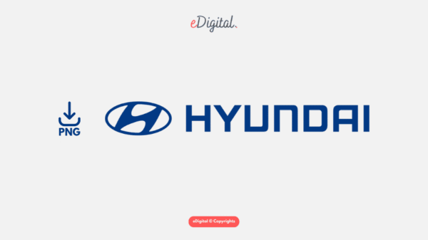 THE NEW HYUNDAI LOGO BLUE HORIZONTAL PNG IN 2026 - eDigital Agency