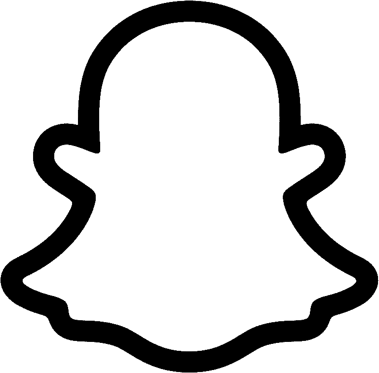 THE NEW SNAPCHAT LOGO BLACK BORDER PNG IN 2026 - eDigital Agency