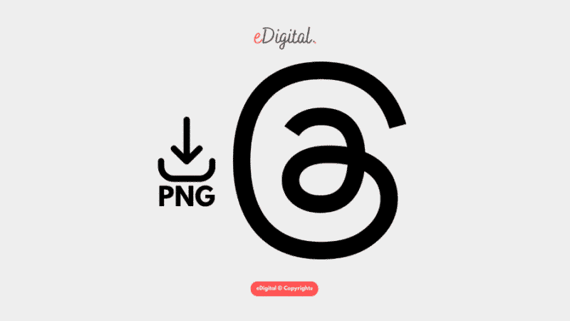 THE NEW THREADS APP ICON BLACK PNG IN 2026 - eDigital Agency