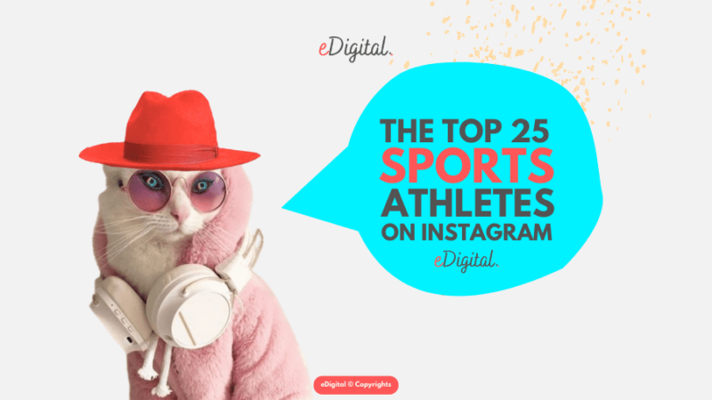 THE WORLD'S TOP 25 SPORTS ATHLETES ON INSTAGRAM IN 2026 - eDigital Agency